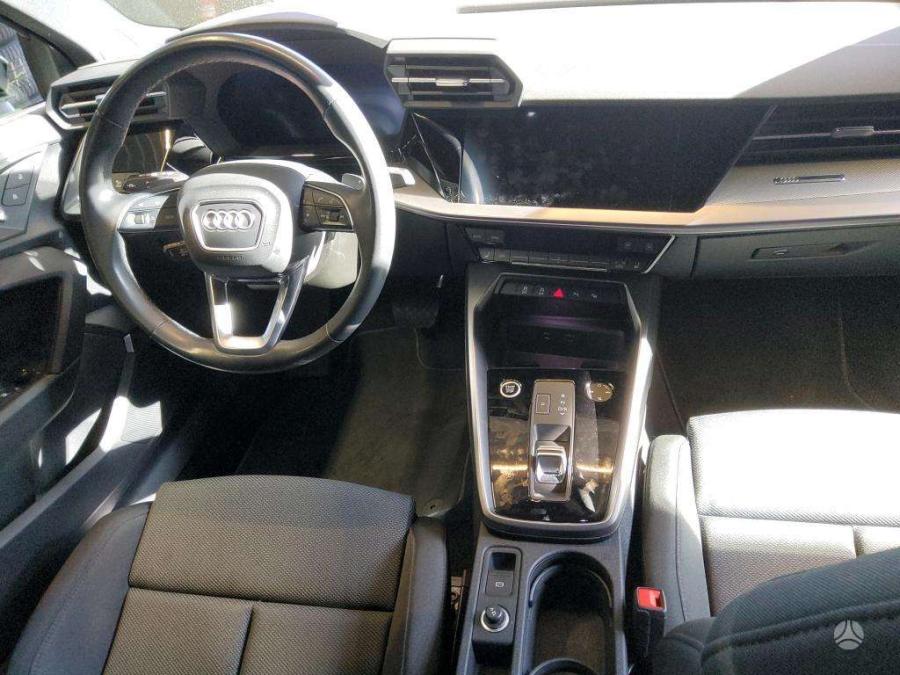 Black Audi A3 2023 in Vilnius, with an engine capacity of 1.50 L and mileage of 91 thousand km for 24565 €, photo 8 on AUTOMOTO.COM.LV