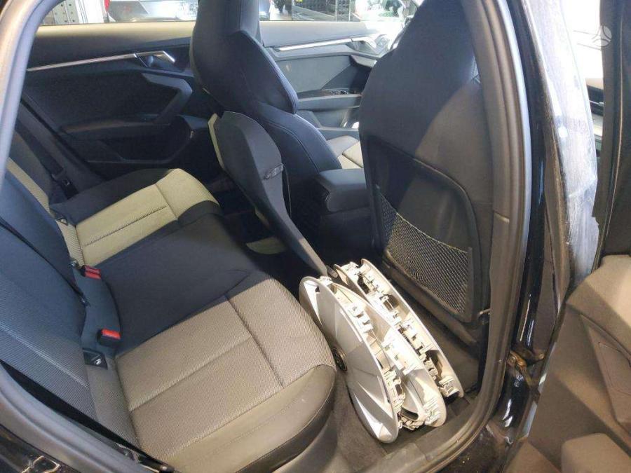Black Audi A3 2023 in Vilnius, with an engine capacity of 1.50 L and mileage of 91 thousand km for 24565 €, photo 11 on AUTOMOTO.COM.LV