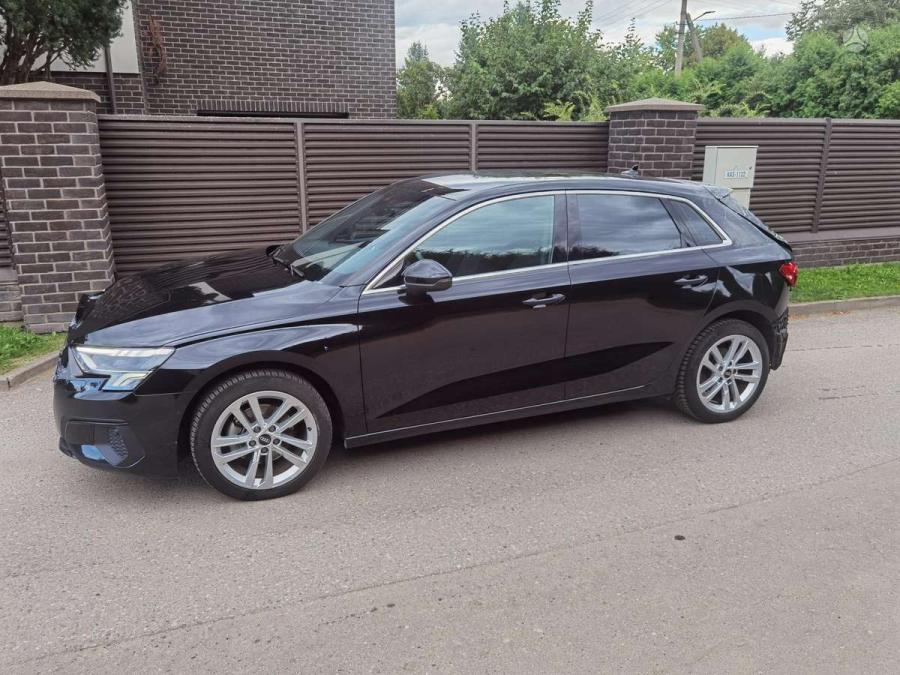 Melns Audi A3 2023 Kauņa, ar dzinēja tilpumu 2.00 L un nobraukumu 156 tūkst. km par 9500 €, foto 28 vietnē AUTOMOTO.COM.LV
