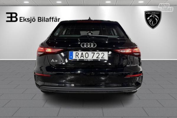 Melns Audi A3 2024 Kauņa, ar dzinēja tilpumu 0.00 L un nobraukumu 20 tūkst. km par 28285 €, foto 6 vietnē AUTOMOTO.COM.LV