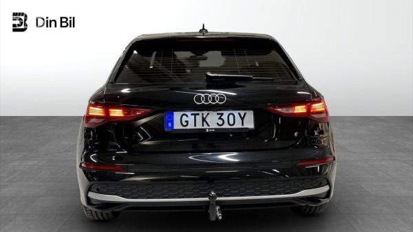 Black Audi A3 2025 in Kaunas, with an engine capacity of 0.00 L and mileage of 11 thousand km for 35115 €, photo 5 on AUTOMOTO.COM.LV