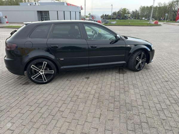 Melns Audi A3 2007 Panevēža, ar dzinēja tilpumu 1.90 L un nobraukumu 320 tūkst. km par 2200 €, foto 3 vietnē AUTOMOTO.COM.LV