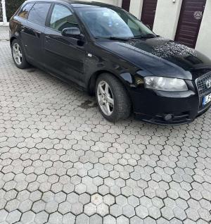 Black Audi A3 2007 in Panevezys, with an engine capacity of 1.90 L and mileage of 320 thousand km for 2200 €, photo 16 on AUTOMOTO.COM.LV