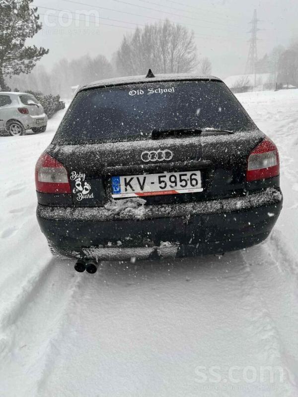 Black Audi A3 1999 in Tukums, with an engine capacity of 1.90 L and mileage of 320 thousand km for 1390 €, photo 2 on AUTOMOTO.COM.LV
