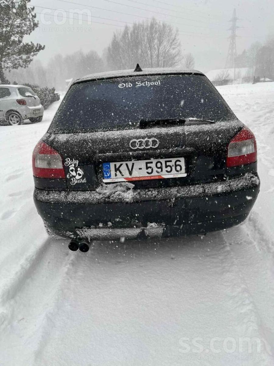 Black Audi A3 1999 in Tukums, with an engine capacity of 1.90 L and mileage of 320 thousand km for 1390 €, photo 2 on AUTOMOTO.COM.LV
