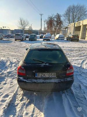 Black Audi A3 2001 in Kaunas, with an engine capacity of 1.90 L and mileage of 408 thousand km for 800 €, photo 4 on AUTOMOTO.COM.LV