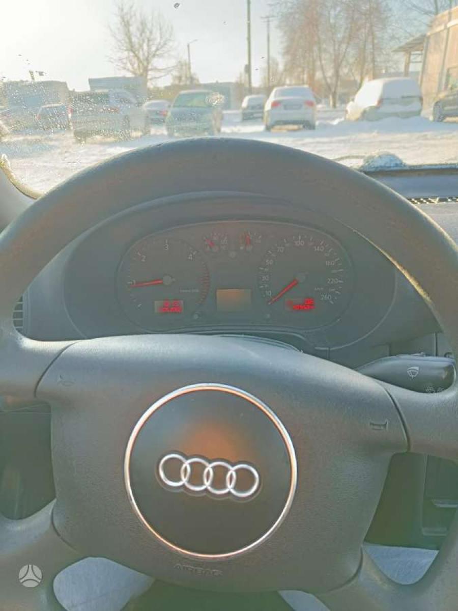 Black Audi A3 2001 in Kaunas, with an engine capacity of 1.90 L and mileage of 408 thousand km for 800 €, photo 7 on AUTOMOTO.COM.LV