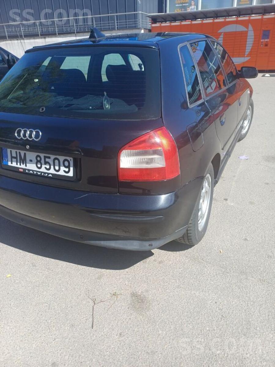 Black Audi A3 2002 in Riga, with an engine capacity of 1.90 L and mileage of 300 thousand km for 1650 €, photo 3 on AUTOMOTO.COM.LV