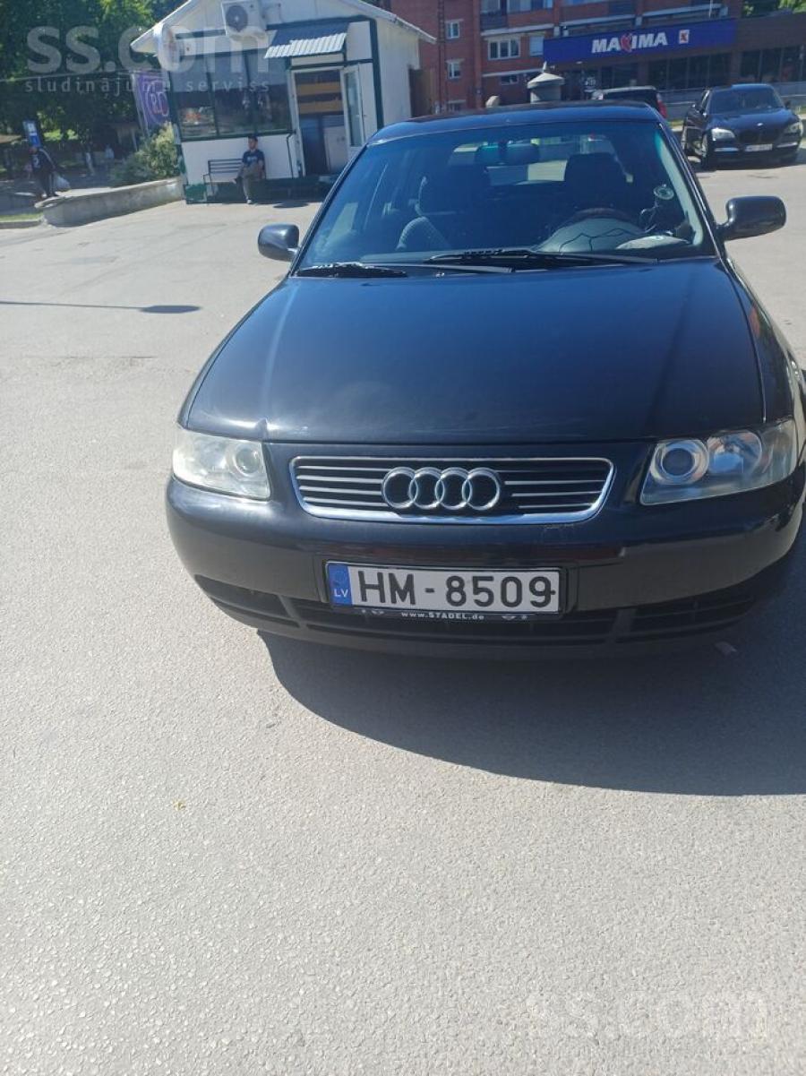 Black Audi A3 2002 in Riga, with an engine capacity of 1.90 L and mileage of 300 thousand km for 1650 €, photo 5 on AUTOMOTO.COM.LV