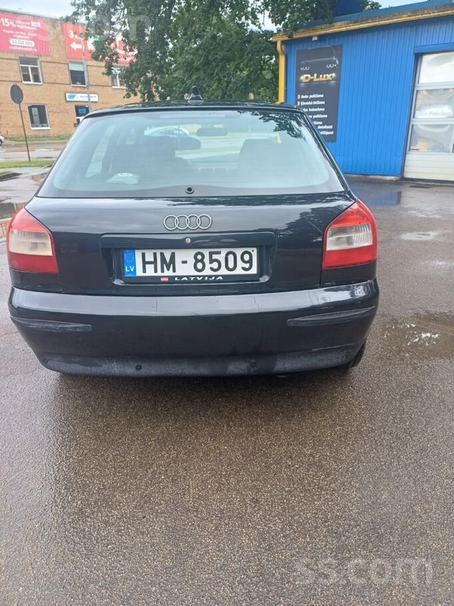 Melns Audi A3 2002 Rīga, ar dzinēja tilpumu 1.90 L un nobraukumu 300 tūkst. km par 1650 €, foto 4 vietnē AUTOMOTO.COM.LV