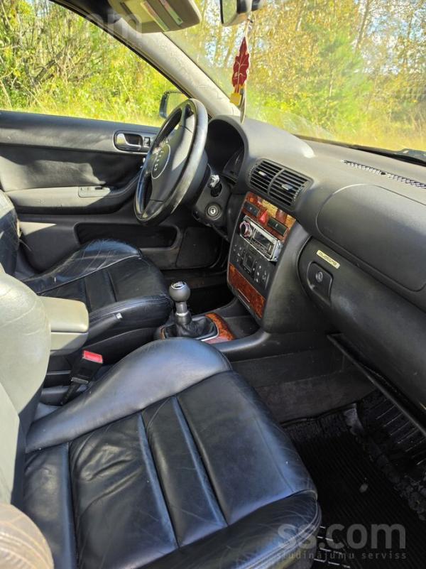 Black Audi A3 2002 in Daugavpils, with an engine capacity of 1.90 L and mileage of 399 thousand km for 1850 €, photo 9 on AUTOMOTO.COM.LV
