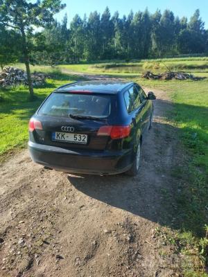 Черный Ауди А3 2007 в Екабпилс, объемом двигателя 2.00 л и пробегом 350 тыс. км за 1200 €, фото 3 на AUTOMOTO.COM.LV