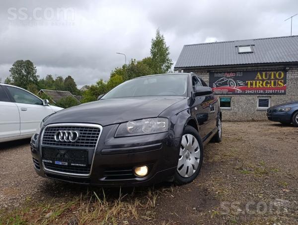 Black Audi A3 2008 in Rezekne, with an engine capacity of 2.00 L and mileage of 249 thousand km for 3850 €, photo 1 on AUTOMOTO.COM.LV