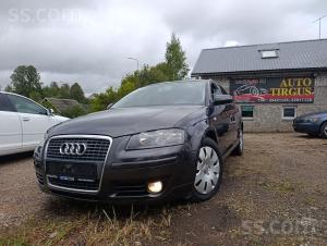 Black Audi A3 2008 in Rezekne, with an engine capacity of 2.00 L and mileage of 249 thousand km for 3850 €, photo  on AUTOMOTO.COM.LV
