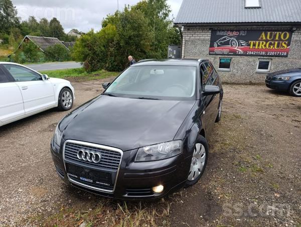 Black Audi A3 2008 in Rezekne, with an engine capacity of 2.00 L and mileage of 249 thousand km for 3850 €, photo 3 on AUTOMOTO.COM.LV