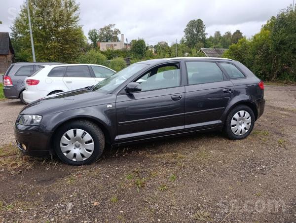 Black Audi A3 2008 in Rezekne, with an engine capacity of 2.00 L and mileage of 249 thousand km for 3850 €, photo 9 on AUTOMOTO.COM.LV