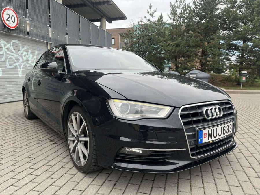 Black Audi A3 2014 in Kaunas, with an engine capacity of 2.00 L and mileage of 280 thousand km for 9000 €, photo 2 on AUTOMOTO.COM.LV
