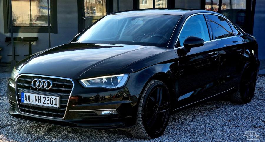 Melns Audi A3 2014 Kretinga, ar dzinēja tilpumu 2.00 L un nobraukumu 214 tūkst. km par 9950 €, foto 2 vietnē AUTOMOTO.COM.LV