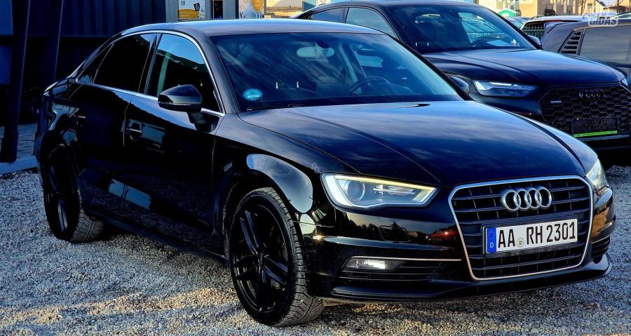 Melns Audi A3 2014 Kretinga, ar dzinēja tilpumu 2.00 L un nobraukumu 214 tūkst. km par 9950 €, foto 3 vietnē AUTOMOTO.COM.LV