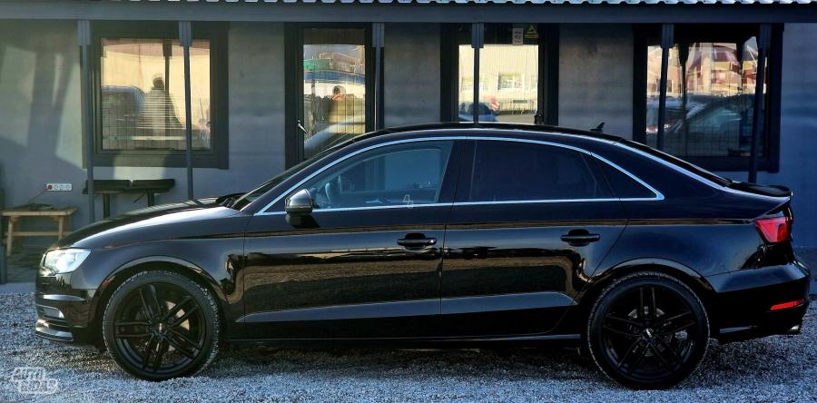 Melns Audi A3 2014 Kretinga, ar dzinēja tilpumu 2.00 L un nobraukumu 214 tūkst. km par 9950 €, foto 13 vietnē AUTOMOTO.COM.LV