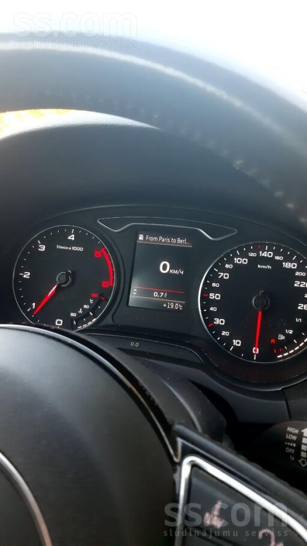 Melns Audi A3 2014 Bauska, ar dzinēja tilpumu 2.00 L un nobraukumu 303 tūkst. km par 11200 €, foto 2 vietnē AUTOMOTO.COM.LV