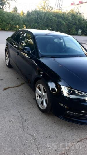 Black Audi A3 2014 in Bauska, with an engine capacity of 2.00 L and mileage of 303 thousand km for 11200 €, photo 9 on AUTOMOTO.COM.LV