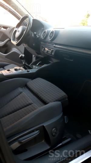 Black Audi A3 2014 in Bauska, with an engine capacity of 2.00 L and mileage of 303 thousand km for 11200 €, photo 11 on AUTOMOTO.COM.LV
