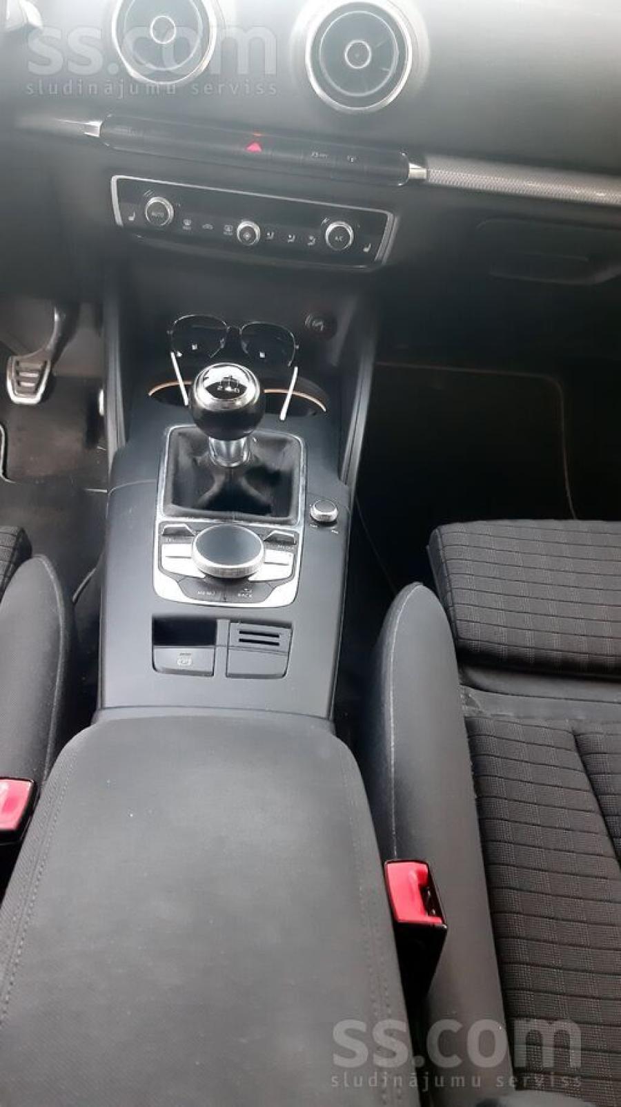 Black Audi A3 2014 in Bauska, with an engine capacity of 2.00 L and mileage of 303 thousand km for 11200 €, photo 12 on AUTOMOTO.COM.LV