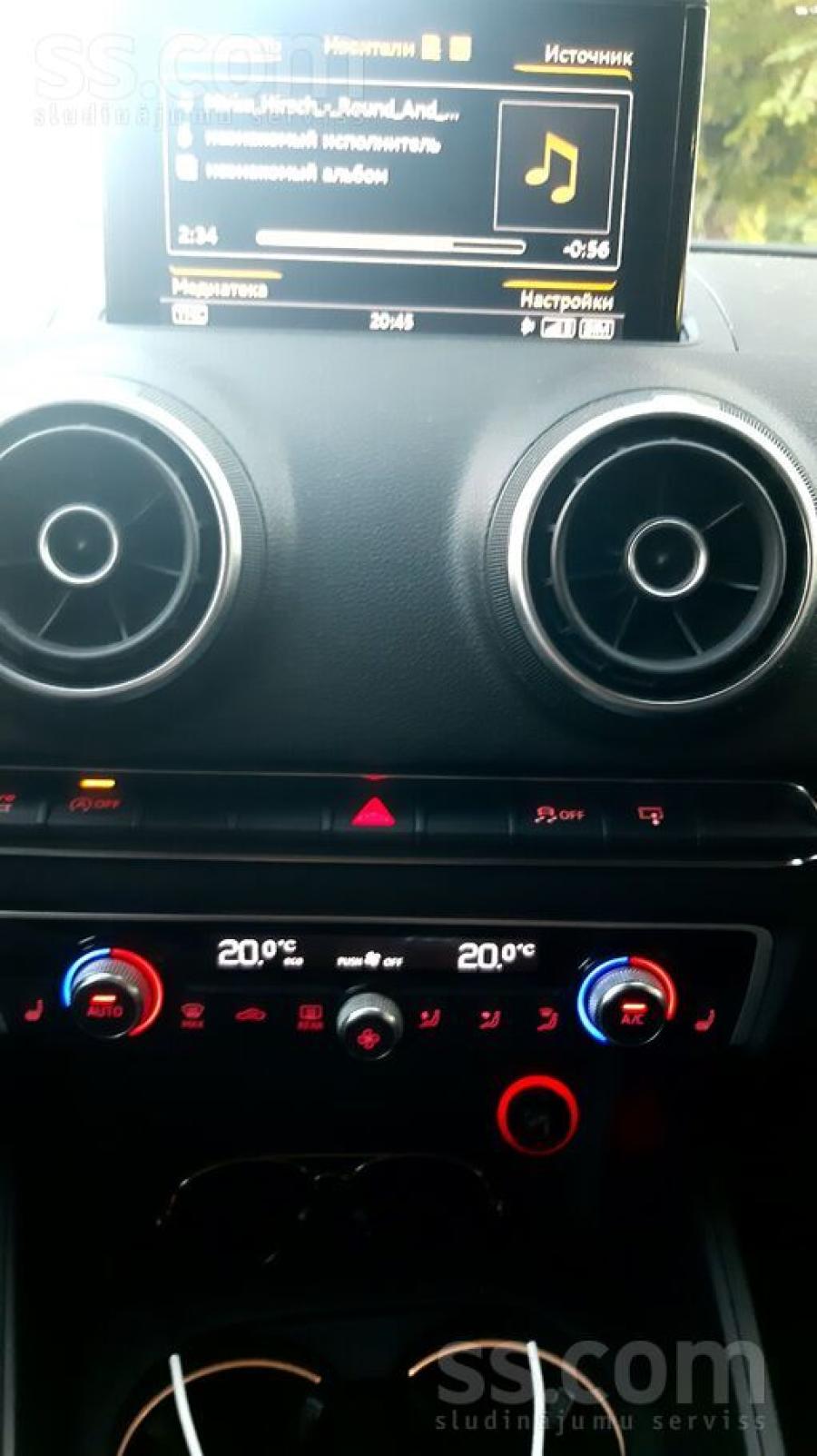 Black Audi A3 2014 in Bauska, with an engine capacity of 2.00 L and mileage of 303 thousand km for 11200 €, photo 13 on AUTOMOTO.COM.LV
