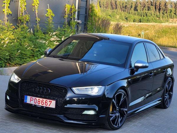 Black Audi A3 2014 in Vilnius, with an engine capacity of 1.97 L and mileage of 278 thousand km for 10450 €, photo 4 on AUTOMOTO.COM.LV