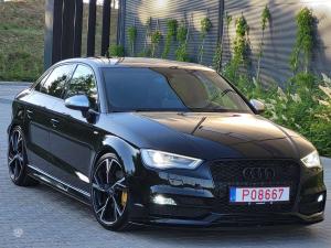 Black Audi A3 2014 in Vilnius, with an engine capacity of 1.97 L and mileage of 278 thousand km for 10450 €, photo 6 on AUTOMOTO.COM.LV