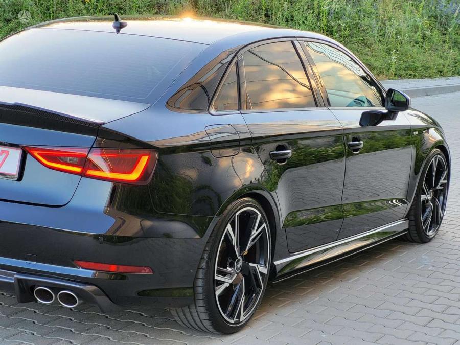 Black Audi A3 2014 in Vilnius, with an engine capacity of 1.97 L and mileage of 278 thousand km for 10450 €, photo 20 on AUTOMOTO.COM.LV
