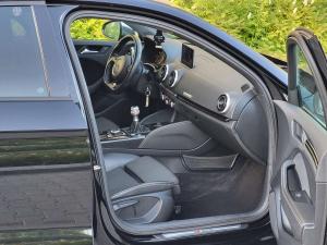 Black Audi A3 2014 in Vilnius, with an engine capacity of 1.97 L and mileage of 278 thousand km for 10490 €, photo 11 on AUTOMOTO.COM.LV