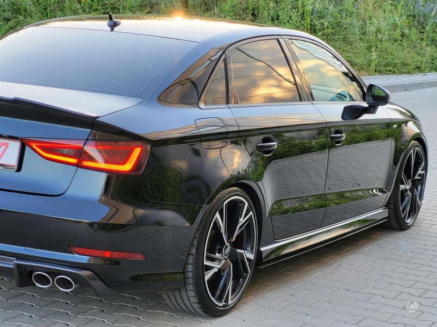 Black Audi A3 2014 in Vilnius, with an engine capacity of 1.97 L and mileage of 278 thousand km for 10490 €, photo 23 on AUTOMOTO.COM.LV