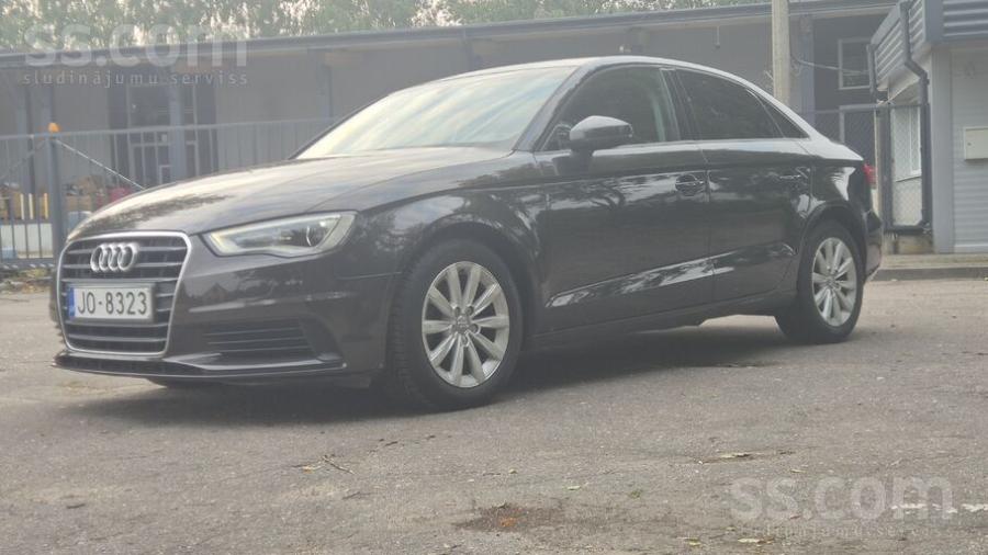 Black Audi A3 2014 in Riga, with an engine capacity of 1.40 L and mileage of 152 thousand km for 9200 €, photo 3 on AUTOMOTO.COM.LV