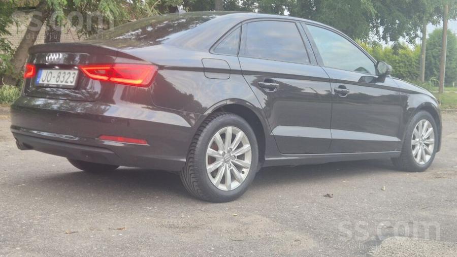 Black Audi A3 2014 in Riga, with an engine capacity of 1.40 L and mileage of 152 thousand km for 9200 €, photo 5 on AUTOMOTO.COM.LV