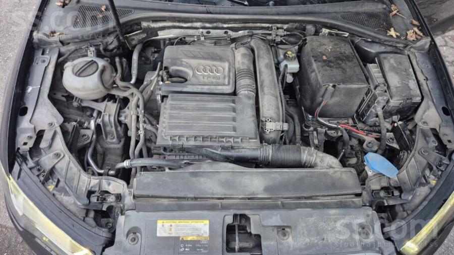 Black Audi A3 2014 in Riga, with an engine capacity of 1.40 L and mileage of 152 thousand km for 9200 €, photo 14 on AUTOMOTO.COM.LV