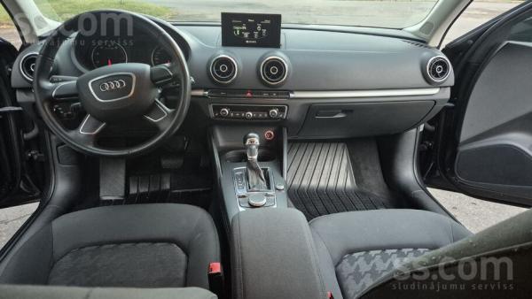 Black Audi A3 2014 in Riga, with an engine capacity of 1.40 L and mileage of 152 thousand km for 9200 €, photo 7 on AUTOMOTO.COM.LV