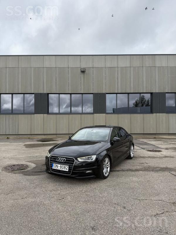 Melns Audi A3 2014 Rīga, ar dzinēja tilpumu 1.60 L un nobraukumu 0 tūkst. km par 10600 €, foto 1 vietnē AUTOMOTO.COM.LV