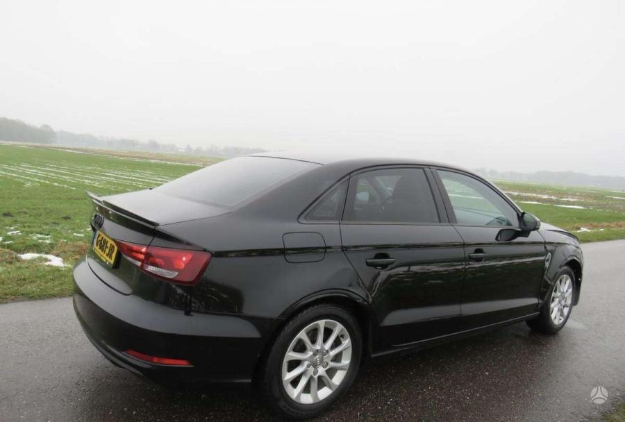 Black Audi A3 2015 in Prienai, with an engine capacity of 1.40 L and mileage of 186 thousand km for 5650 €, photo 1 on AUTOMOTO.COM.LV