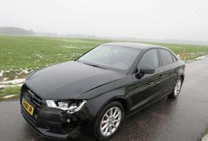 Black Audi A3 2015 in Prienai, with an engine capacity of 1.40 L and mileage of 186 thousand km for 5650 €, photo 12 on AUTOMOTO.COM.LV