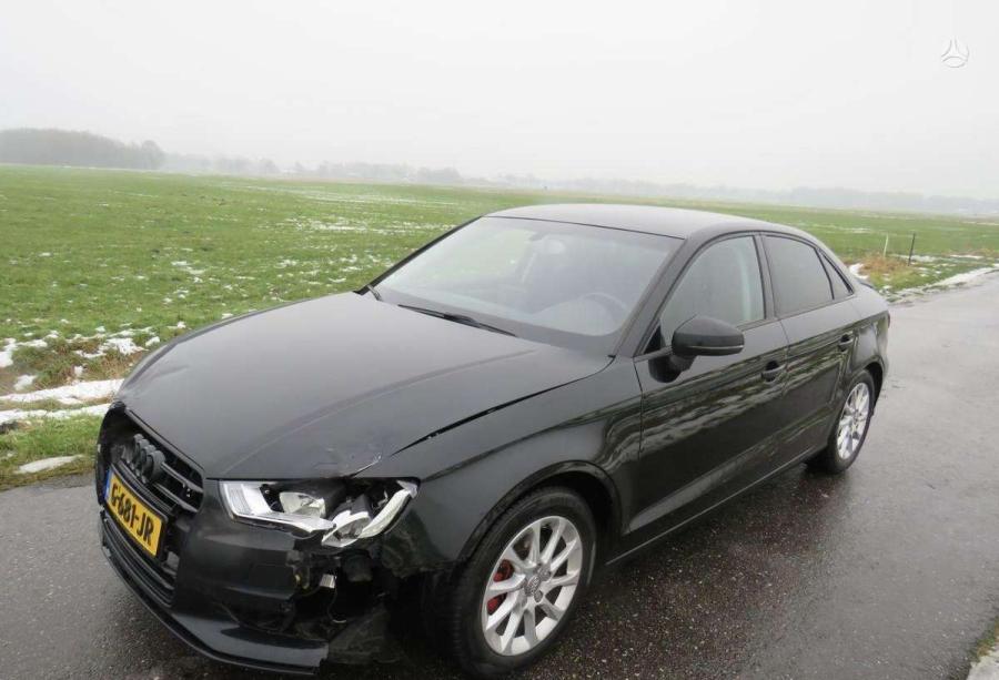 Black Audi A3 2015 in Prienai, with an engine capacity of 1.40 L and mileage of 186 thousand km for 5650 €, photo 12 on AUTOMOTO.COM.LV