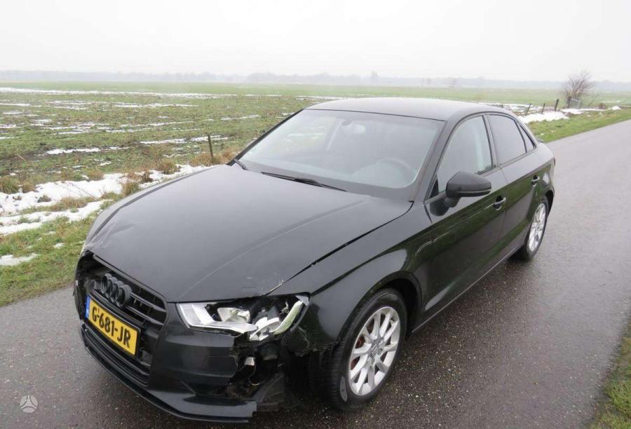 Black Audi A3 2015 in Prienai, with an engine capacity of 1.40 L and mileage of 186 thousand km for 5650 €, photo 14 on AUTOMOTO.COM.LV