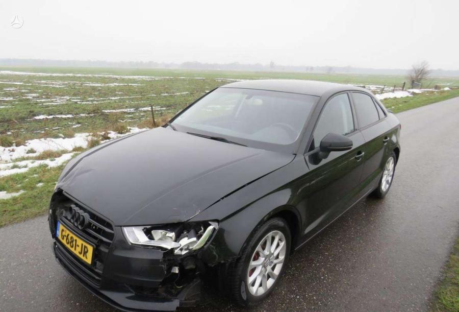 Black Audi A3 2015 in Prienai, with an engine capacity of 1.40 L and mileage of 186 thousand km for 5650 €, photo 23 on AUTOMOTO.COM.LV
