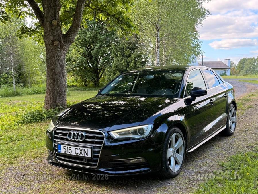 Melns Audi A3 2015 Rapla, ar dzinēja tilpumu 2.00 L un nobraukumu 275 tūkst. km par 12500 €, foto 1 vietnē AUTOMOTO.COM.LV