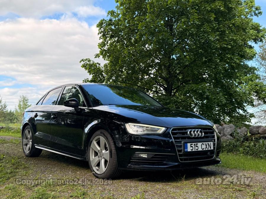 Melns Audi A3 2015 Rapla, ar dzinēja tilpumu 2.00 L un nobraukumu 275 tūkst. km par 12500 €, foto 3 vietnē AUTOMOTO.COM.LV
