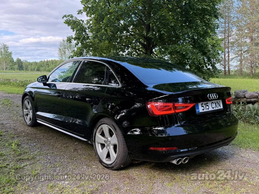 Melns Audi A3 2015 Rapla, ar dzinēja tilpumu 2.00 L un nobraukumu 275 tūkst. km par 12500 €, foto 4 vietnē AUTOMOTO.COM.LV