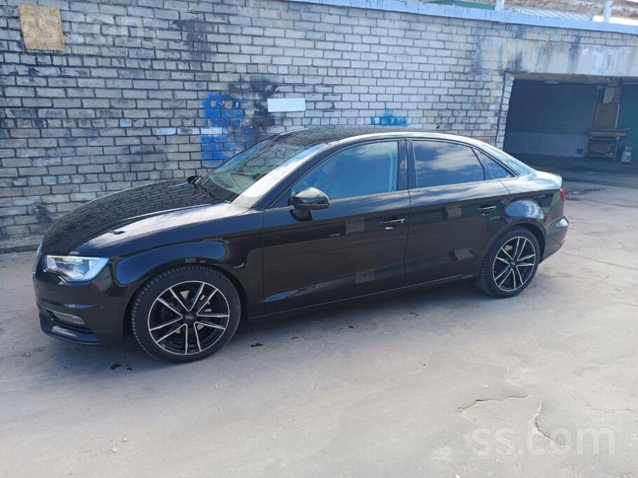 Melns Audi A3 2015 Rīga, ar dzinēja tilpumu 2.00 L un nobraukumu 225 tūkst. km par 8750 €, foto 1 vietnē AUTOMOTO.COM.LV