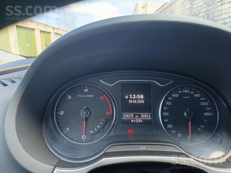 Melns Audi A3 2015 Rīga, ar dzinēja tilpumu 2.00 L un nobraukumu 225 tūkst. km par 8750 €, foto 15 vietnē AUTOMOTO.COM.LV