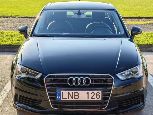 Black Audi A3 2015 in Joniskis, with an engine capacity of 1.98 L and mileage of 180 thousand km for 12500 €, photo 7 on AUTOMOTO.COM.LV